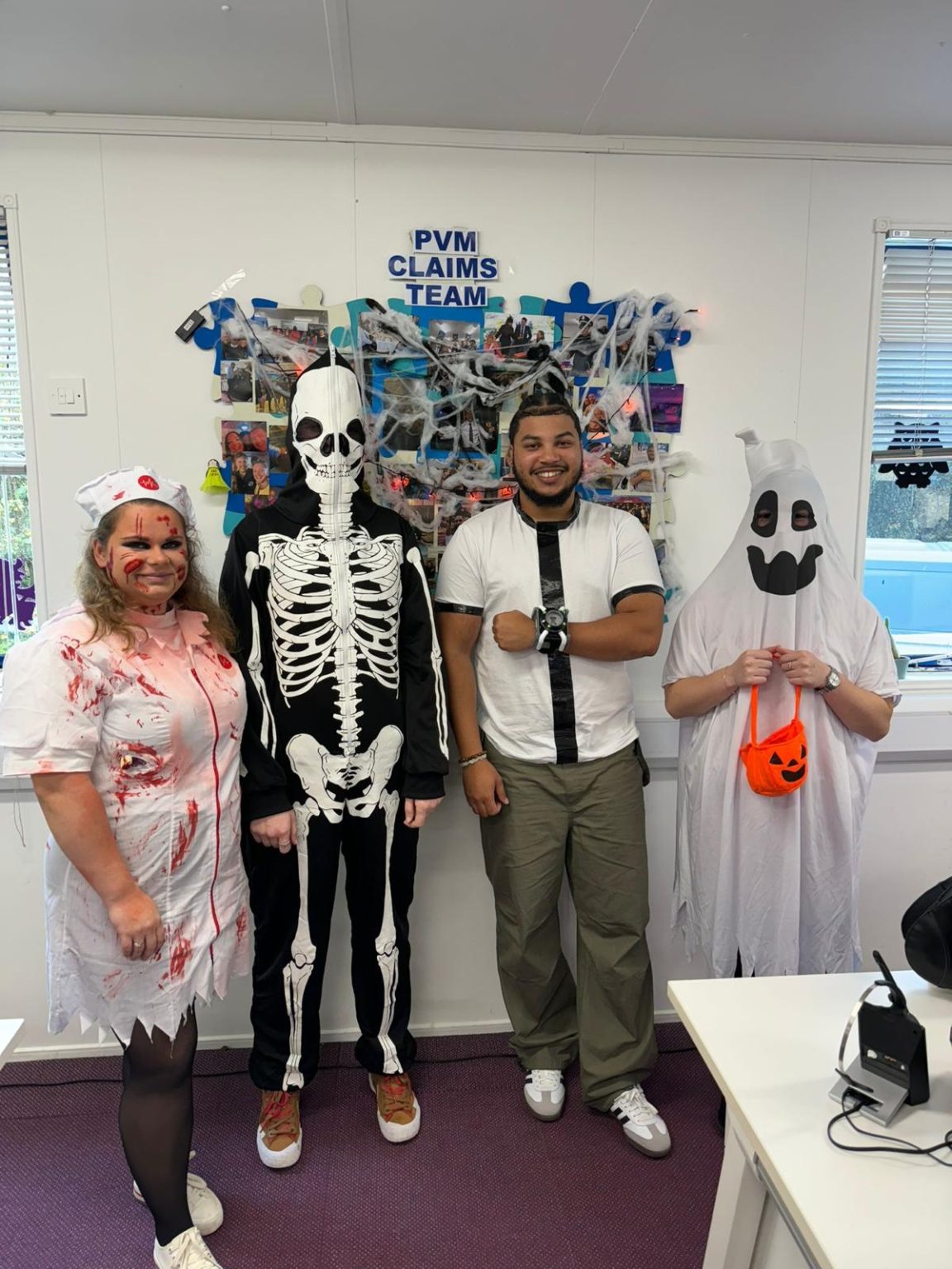 Spooky Halloween Fun At Our Sevenoaks Office – Progress Vehicle Management